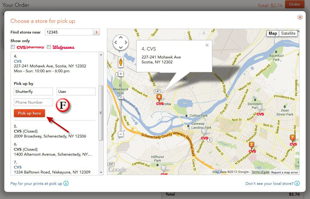 In-Store Pickup: How to Order