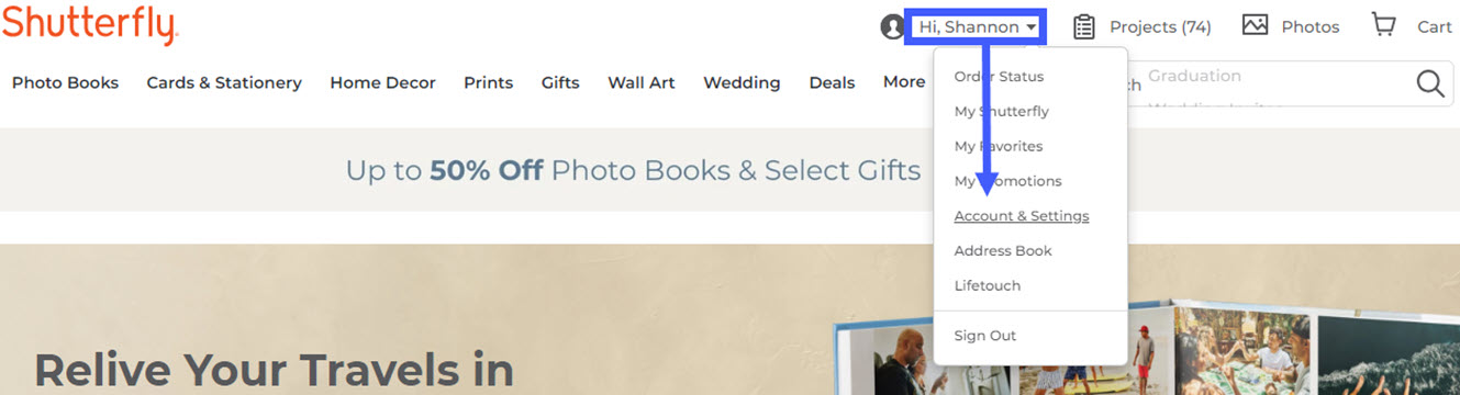 Updating Account Information