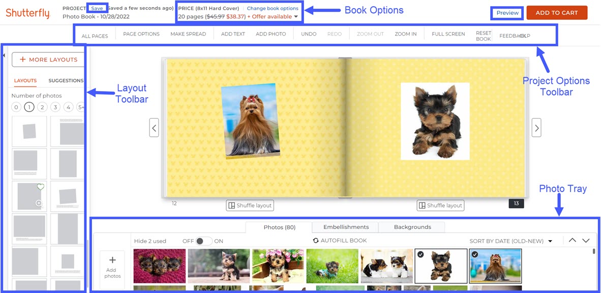 Make It Fast Photo Book Editor