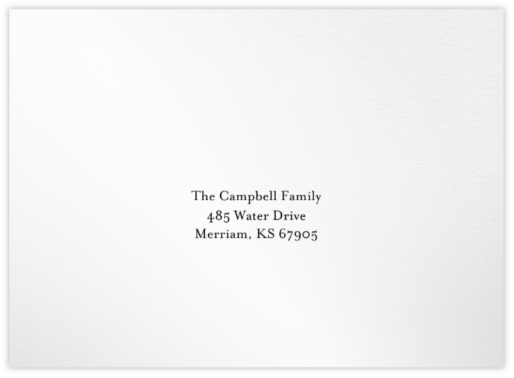 Envelopes & Addressing Options