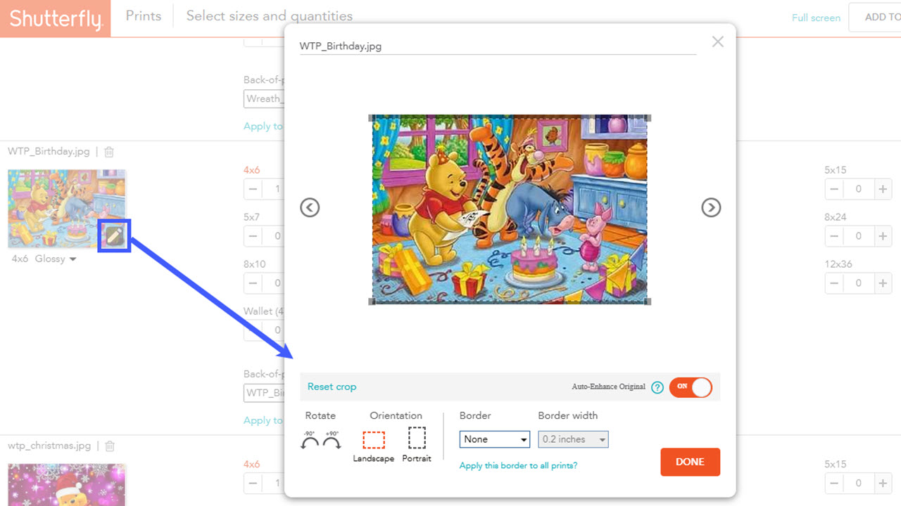 A Guide to Ordering Prints