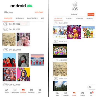 Shutterfly Experience: App Edition
