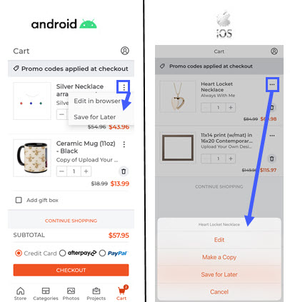 Shutterfly Experience: App Edition