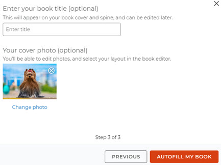 Make It Fast Photo Book Editor