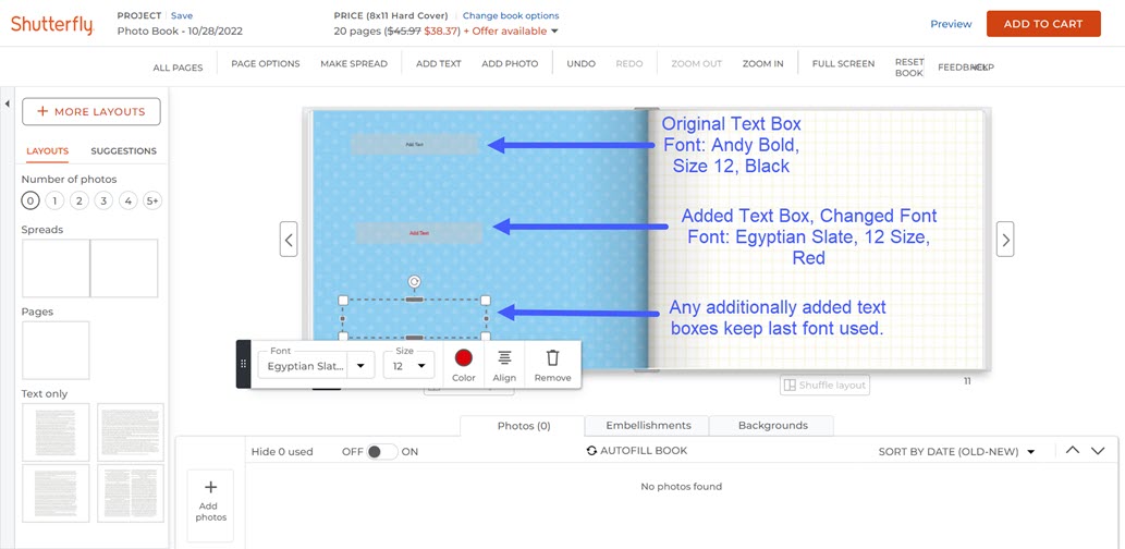 Make It Fast Photo Book Editor