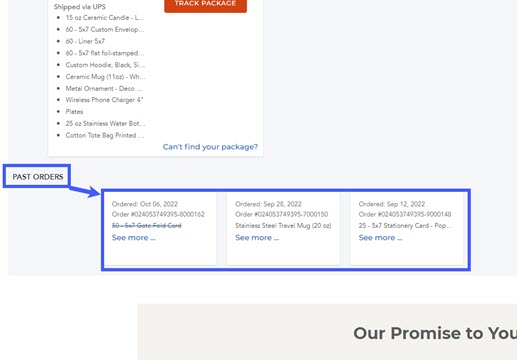 Tracking Order Status