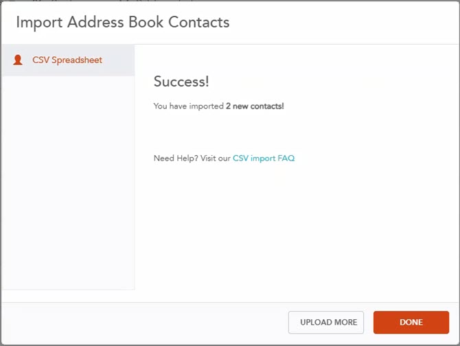 Address Book Management