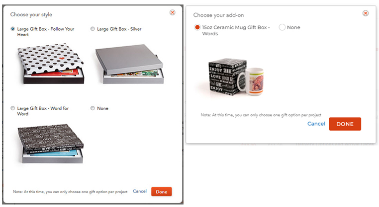 Gift Boxes and Gift Envelopes